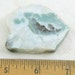 Larimar Slab 56g Rough Larimar Stone Blue Pectolite by Rokking