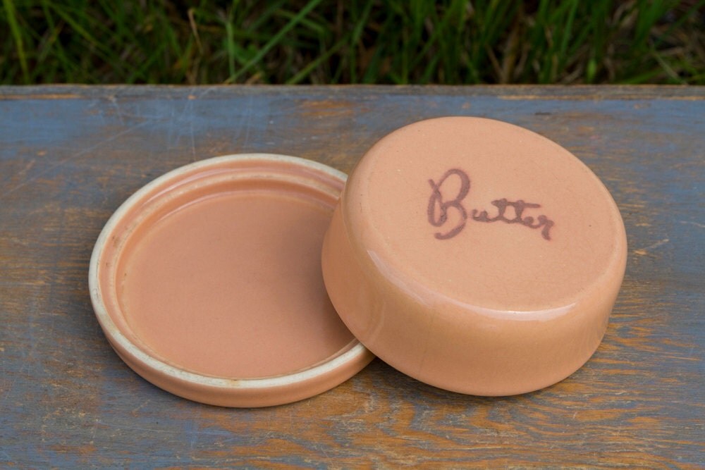 Vintage Reversible Butter / Jam Stoneware Dish – Haute Juice