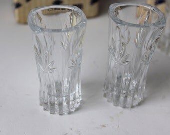 Lead crystal vase | Etsy