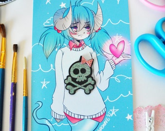Kawaii art | Etsy