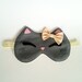 Cat eye sleep mask Cute kawaii kitty sleep mask Plush cat