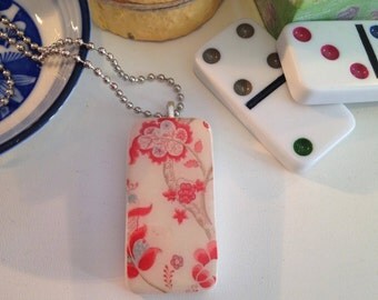 Domino pendant | Etsy