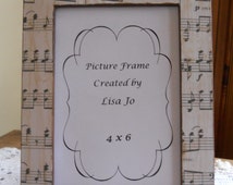 Popular items for music picture frame on Etsy