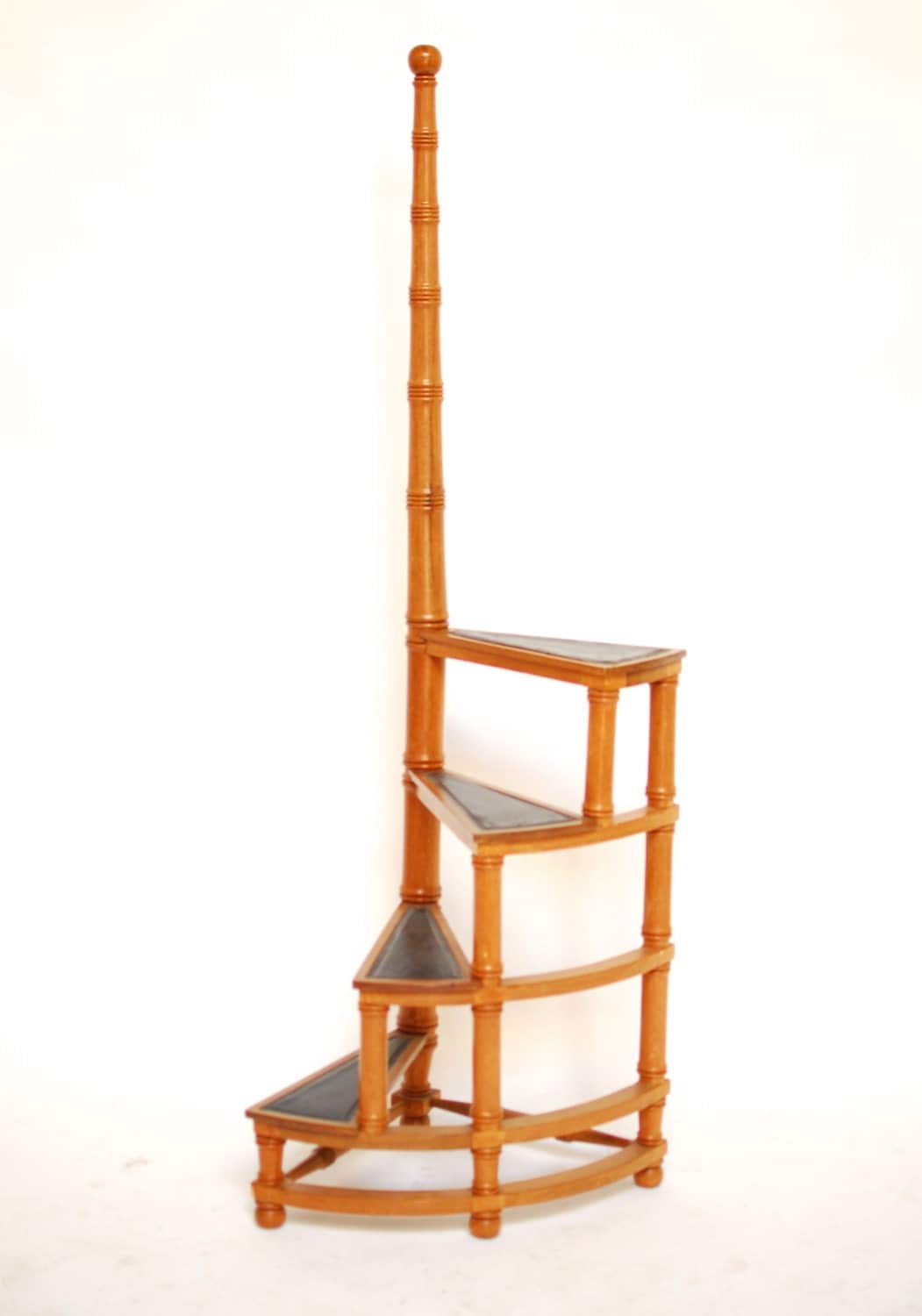 Regency Style Spiral Library Step Ladder – Haute Juice