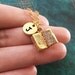 Book Keychain SMALL Book Keyring Personalized Keychain Book