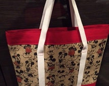 Popular items for mickey mouse tote on Etsy