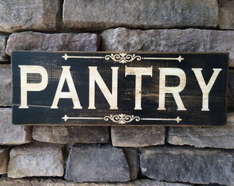 Pantry sign | Etsy