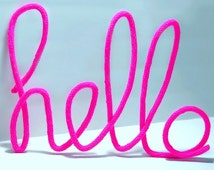 Popular items for wire word art on Etsy