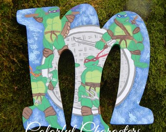Tmnt letters | Etsy