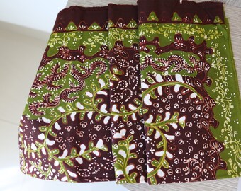 Hand painted Indonesian batik fabric batik fabric by alusIndonesia