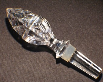Crystal wine stopper | Etsy
