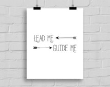 Popular items for lead me guide me on Etsy