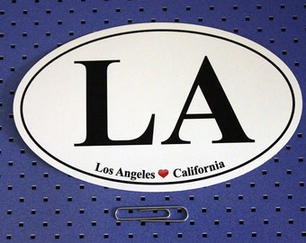 Los angeles decal | Etsy