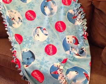 Coca cola blanket | Etsy