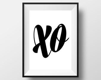 Xo sign | Etsy