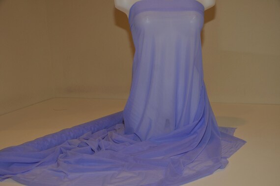 Power mesh stretch fabric semi sheer 4 ways stretch..Lilac