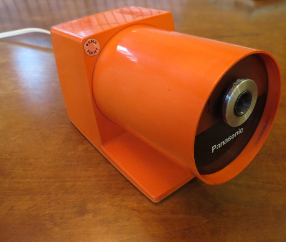 Vintage Panasonic Sharpener Orange KP22A Mid Century