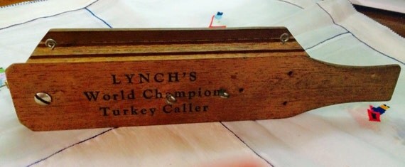 vintage Wood Lynch World Champion and Foolproof Turkey Calls