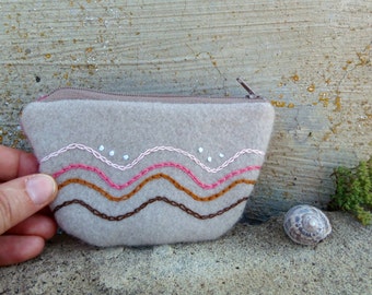 Felt coin purse | Etsy