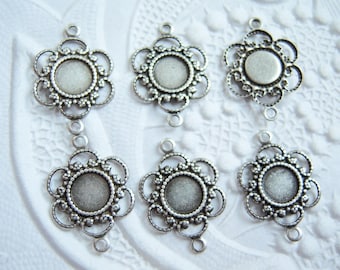 Bezel connectors | Etsy