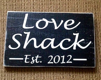 Love shack sign | Etsy