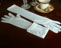 Unique white opera gloves related items | Etsy