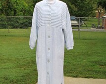 Popular items for button front robe on Etsy