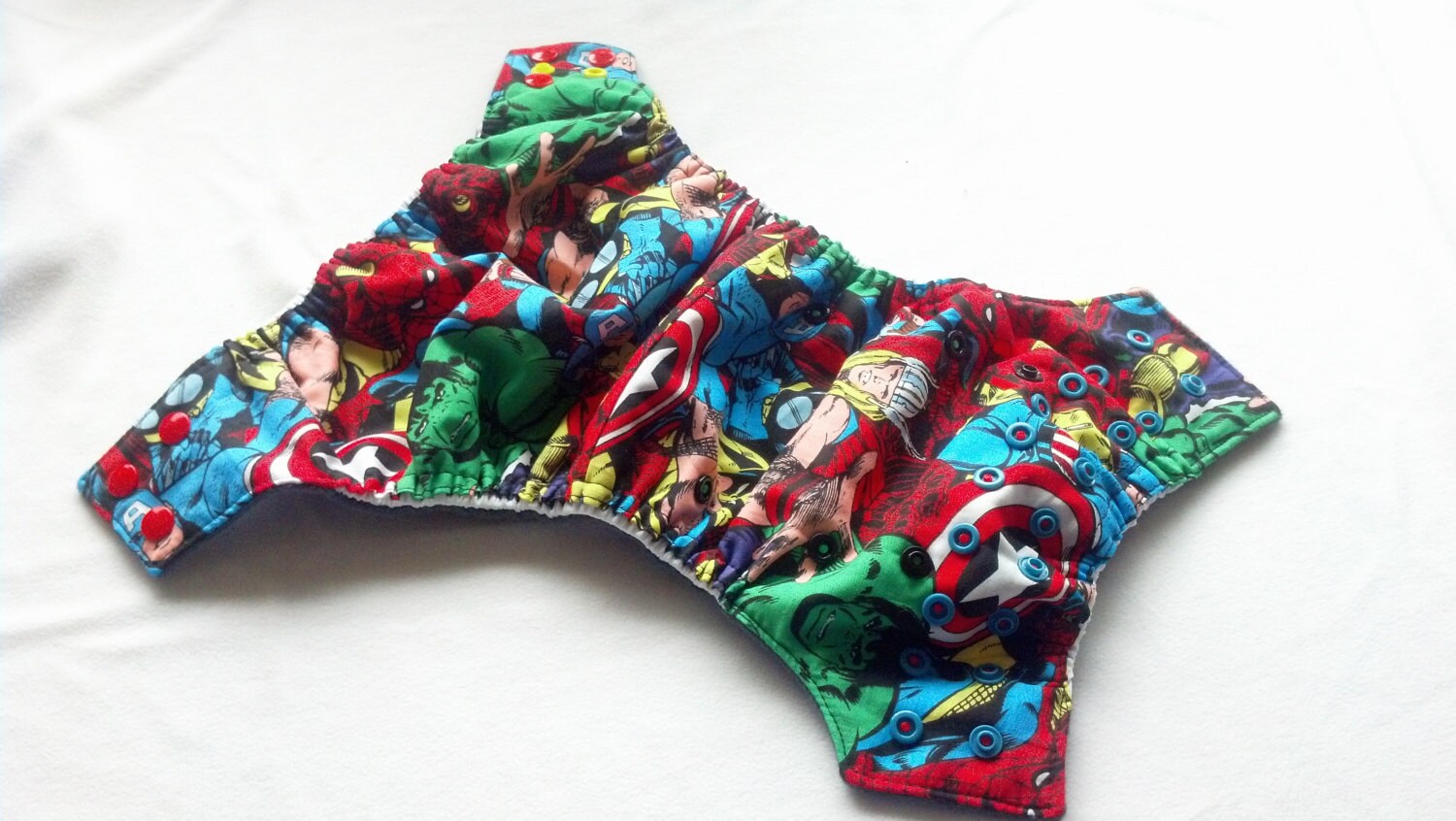 Marvel Comics One-Size Pocket Cloth Diaper or Cover Avengers