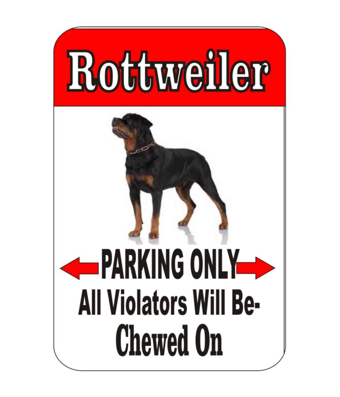 rottweiler sign yard sign custom sign garage sign driveway