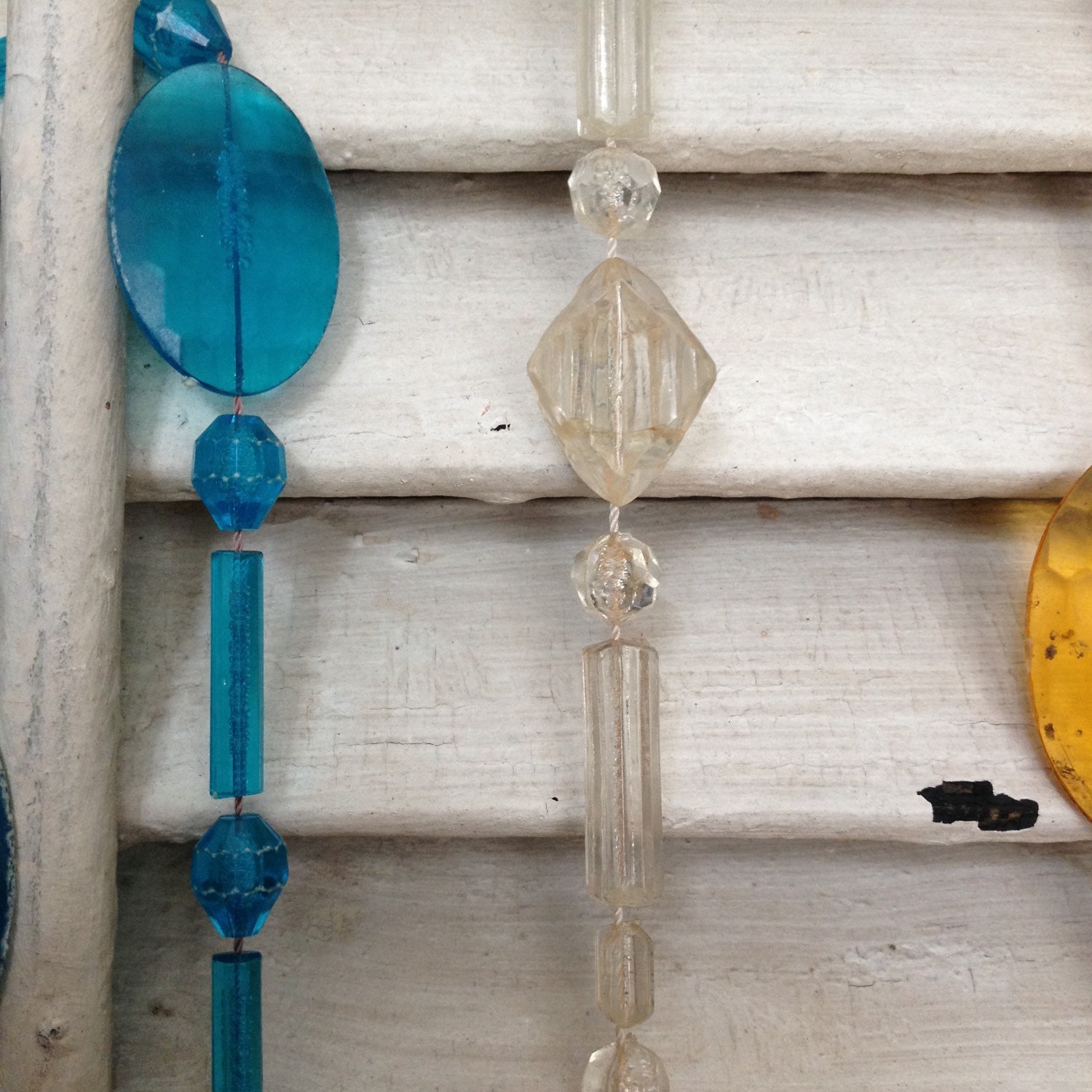 LOt of 40 strands 1960 s hippie doorway beads vintage beads