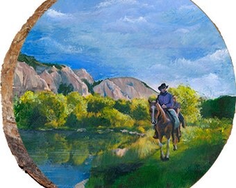 Cowboy Silhouette DPW001