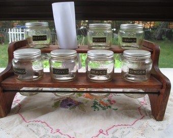 Hoosier spice jars | Etsy