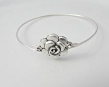 Unique rose bracelet related items | Etsy