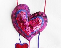 Popular items for heart mobile on Etsy