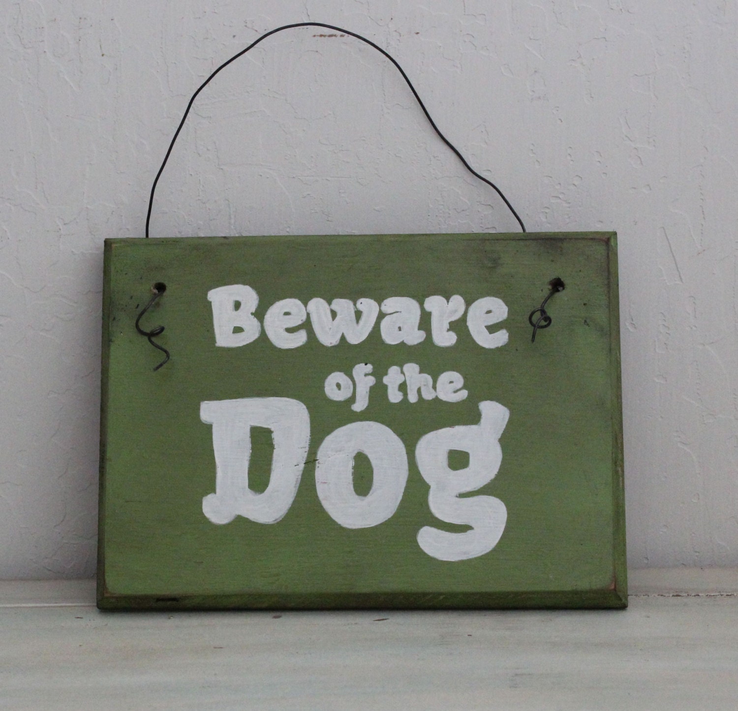 beware of dog wooden sign dog sign custom dog sign gift for