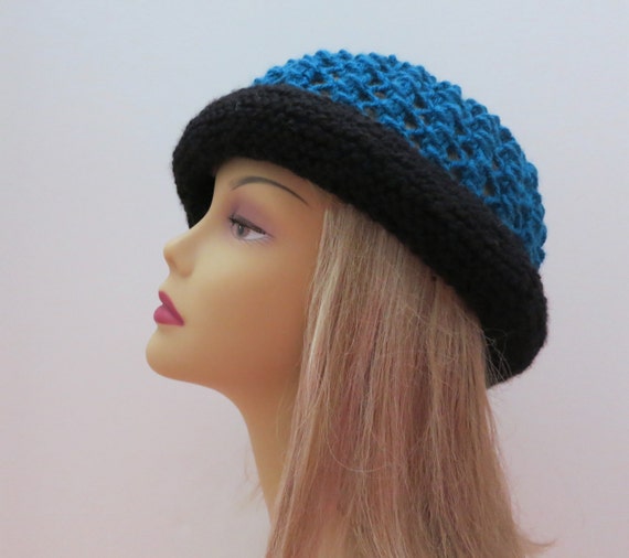 Vintage Flapper Hat, Knitting Pattern PDF 190, Woman's Hat