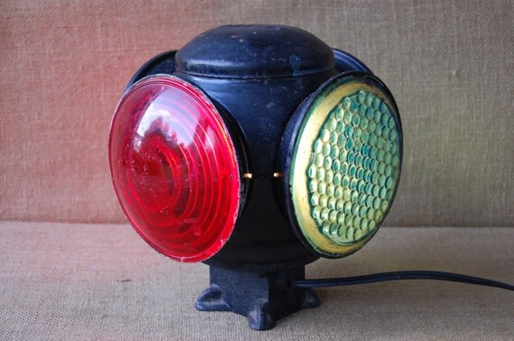 Vintage Industrial Railroad Switch Light Vintage Train Switch