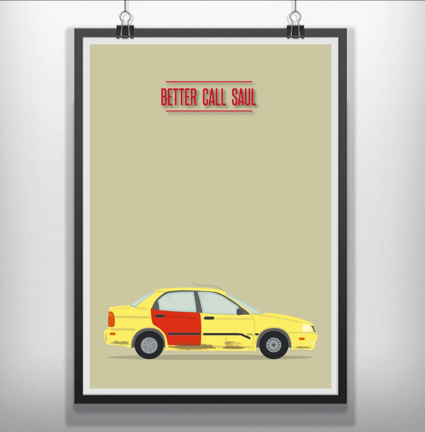 better call saul minimal minimalist movie poster breaking bad