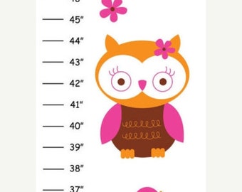 Owl chart | Etsy