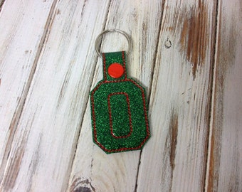 HOPE Awareness Ribbon Heart Key Fob Design by Nanashandmadebaby