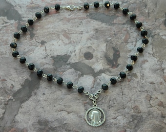 Madonna pendant | Etsy