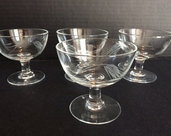 1950s stemware | Etsy