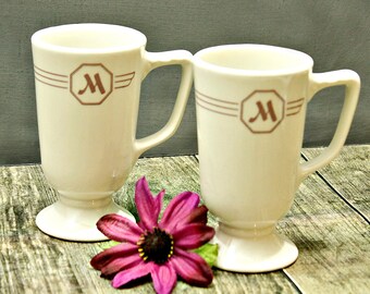 Vintage diner mugs | Etsy