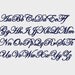 Edwardian Script Embroidery Machine Font in Multiple file