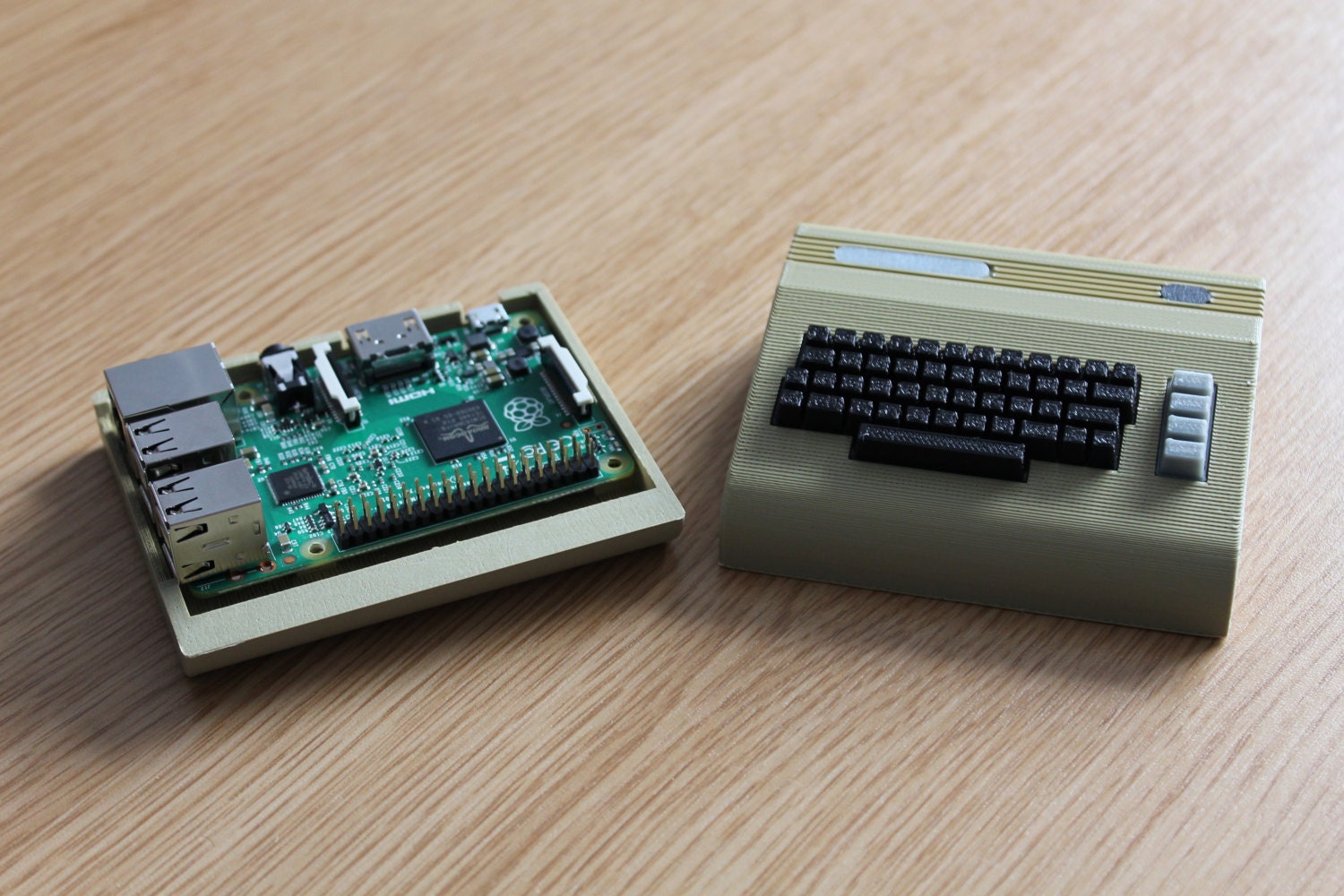3d Printed Commodore 64 Inspired Raspberry Pi Case