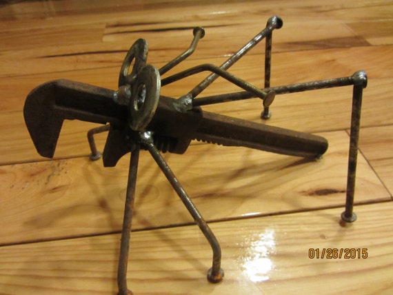 Pipe Wrench Grasshopper by AdamsCraftyCreations on Etsy