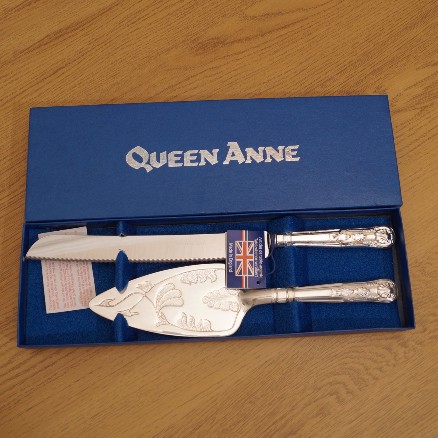 Serving Stainless Steel Set || Queen Anne Silver Plated Tableware ...