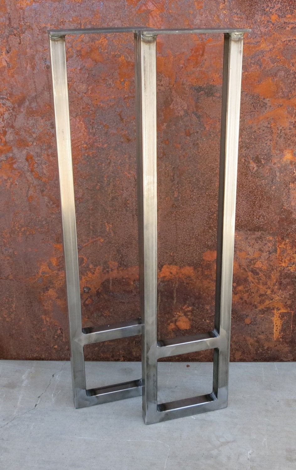 Metal Table Legs Set of 2 1'' tube