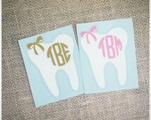 Popular items for tooth decal on Etsy