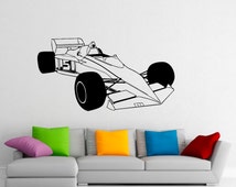 Popular items for race car wall decals on Etsy